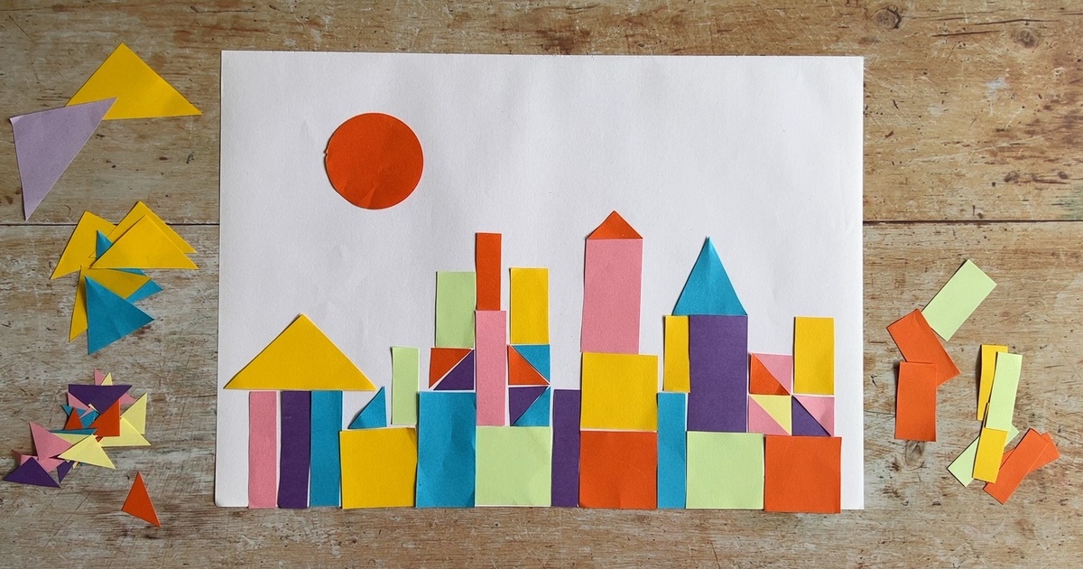 Create a Geometric Cityscape - Maths Week Scotland